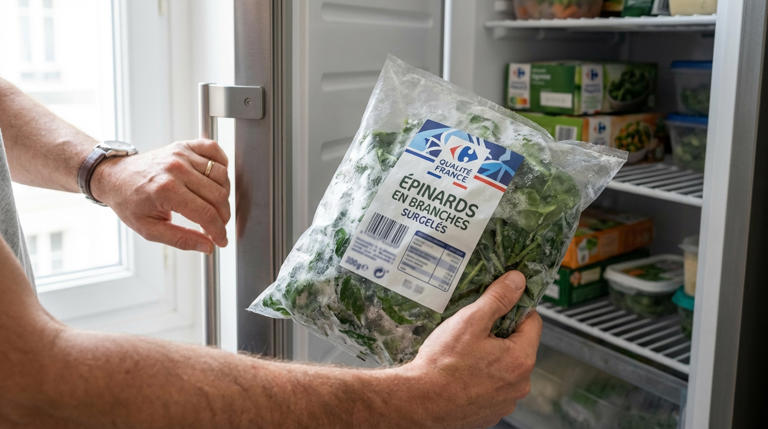 Carrefour rappelle ces épinards surgelés 1 kg après une présence ...