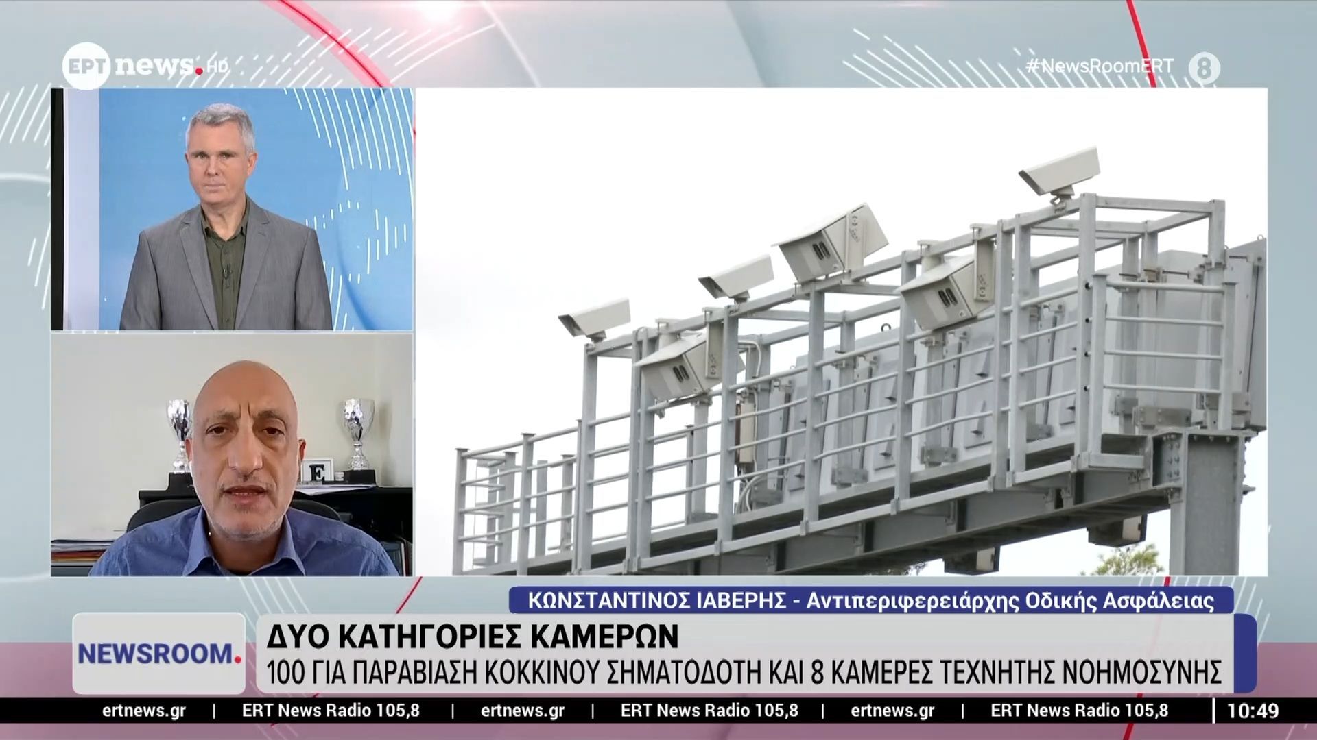 Δύο κατηγορίες καμερών στους δρόμους - 100 για παραβίαση κόκκινου και 8 ...