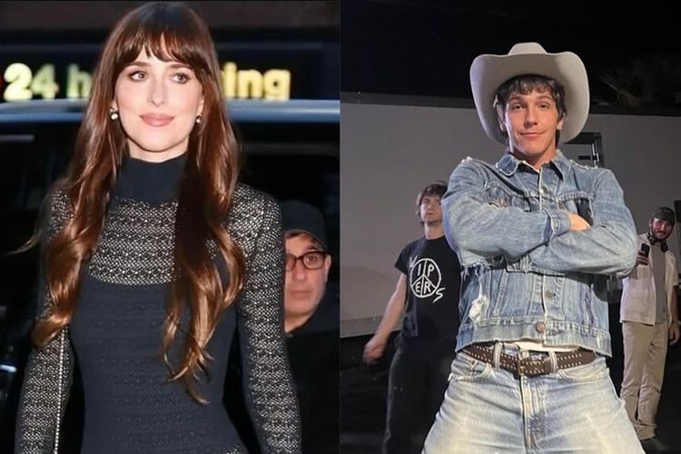 Dakota Johnson picu rumor kencan dengan Role Model usai terlihat makan ...
