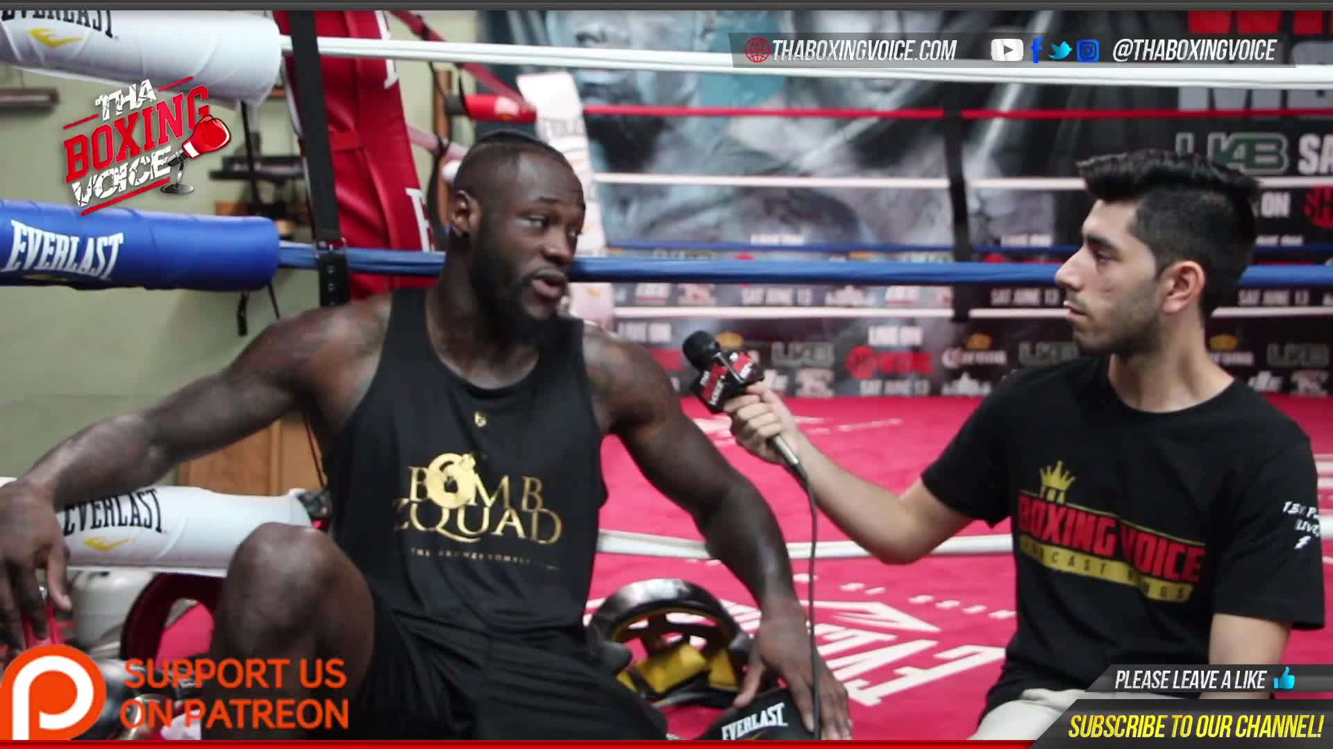Camp Life: Deontay Wilder Discusses Imitating Muhammad Ali & Chanting ...