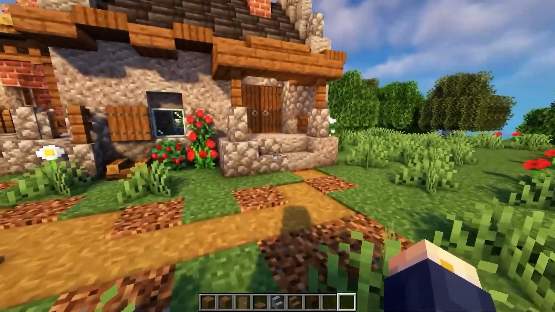 Medieval blacksmith house perfect for Minecraft survival