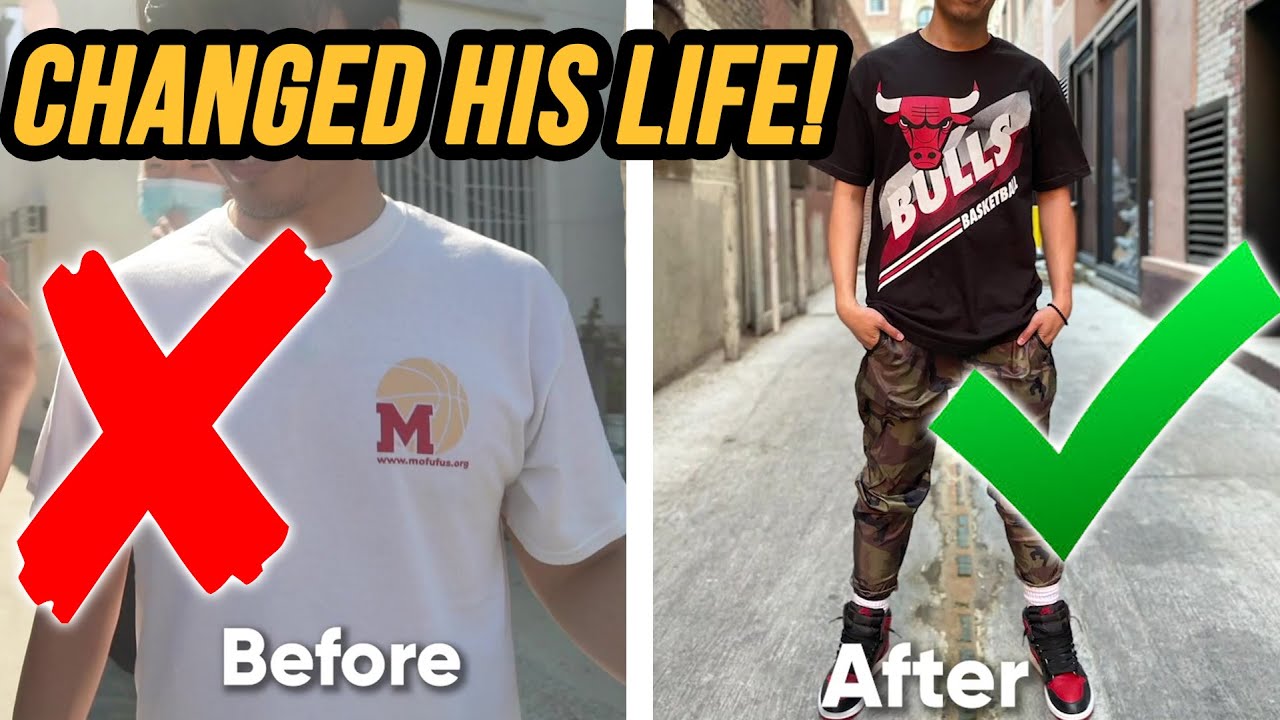 Epic Fashion Nova makeover for our sneakerhead friend