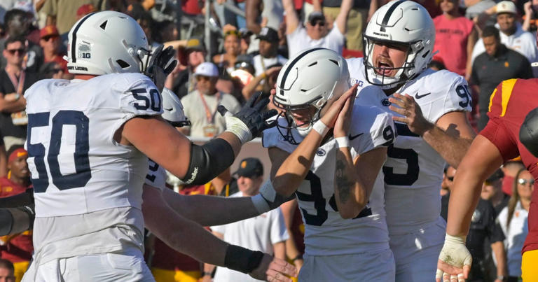 Penn State starting kicker Ryan Barker will return for 2026 season