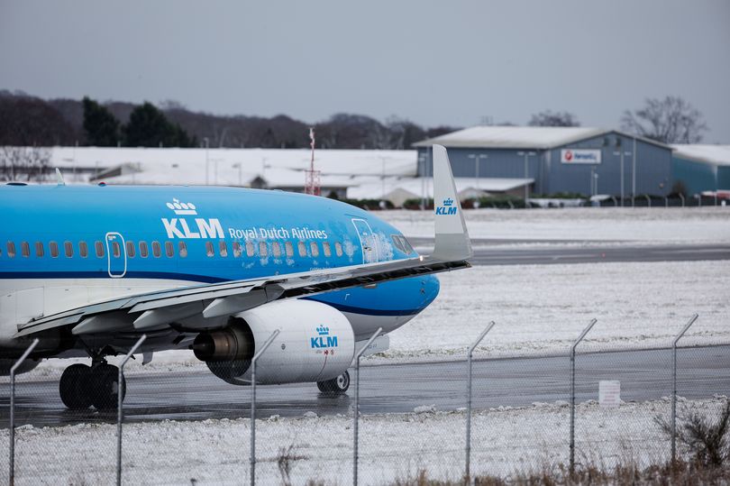 Aberdeen airport flights cancelled and plane diverted mid-air in snow chaos