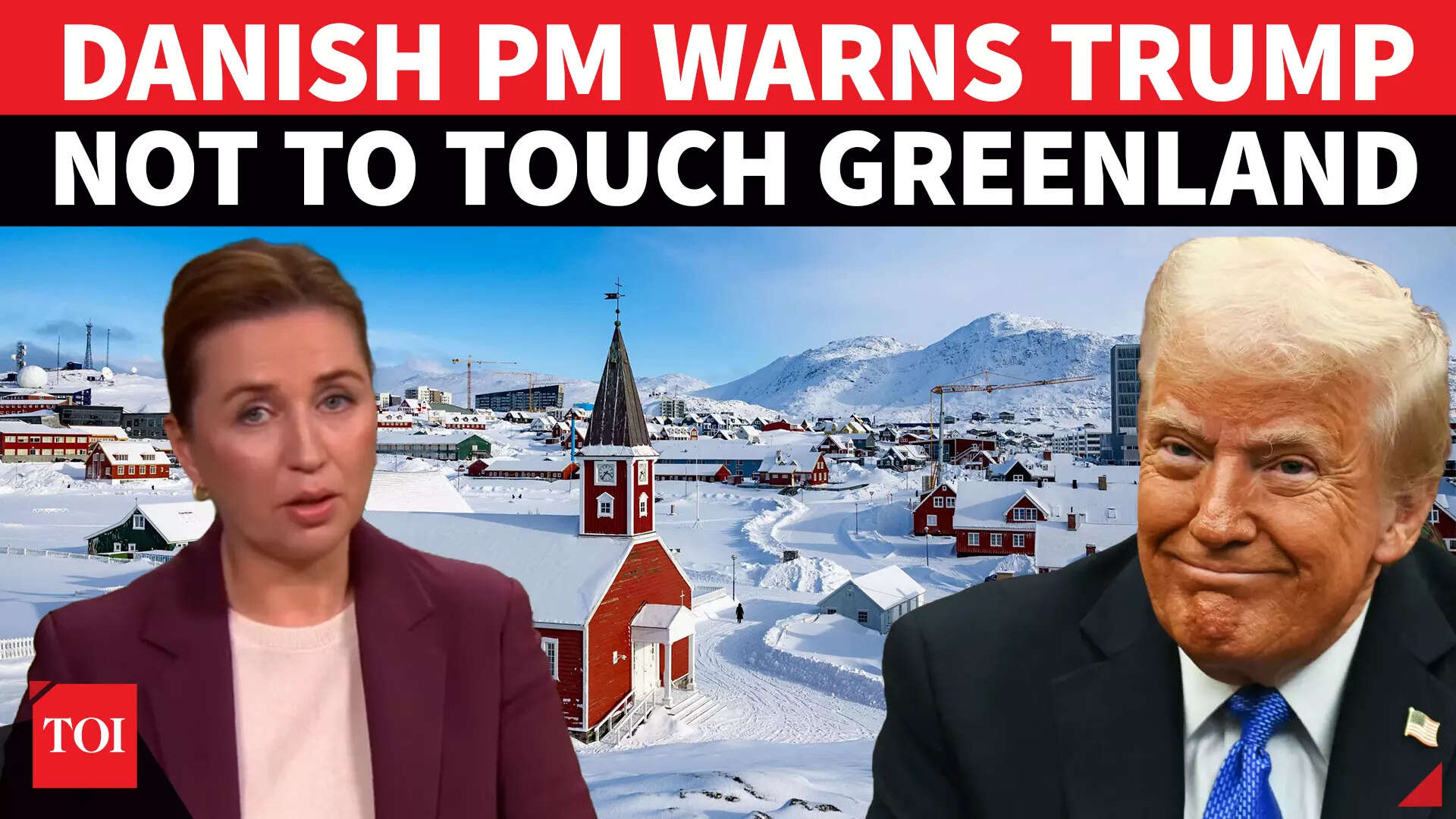 Greenland tensions: Danish PM touts military, stings Trump in New Year ...