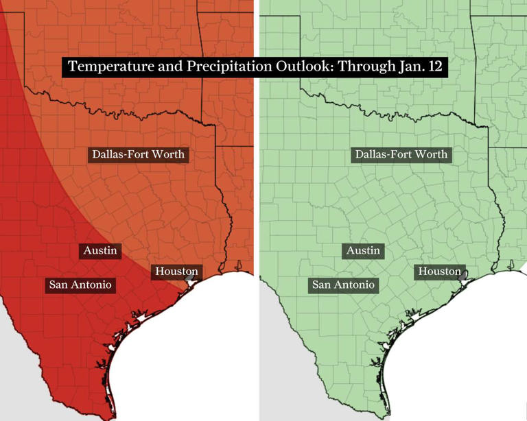 Who in Texas is most likely to see snow first - and what it takes to ...
