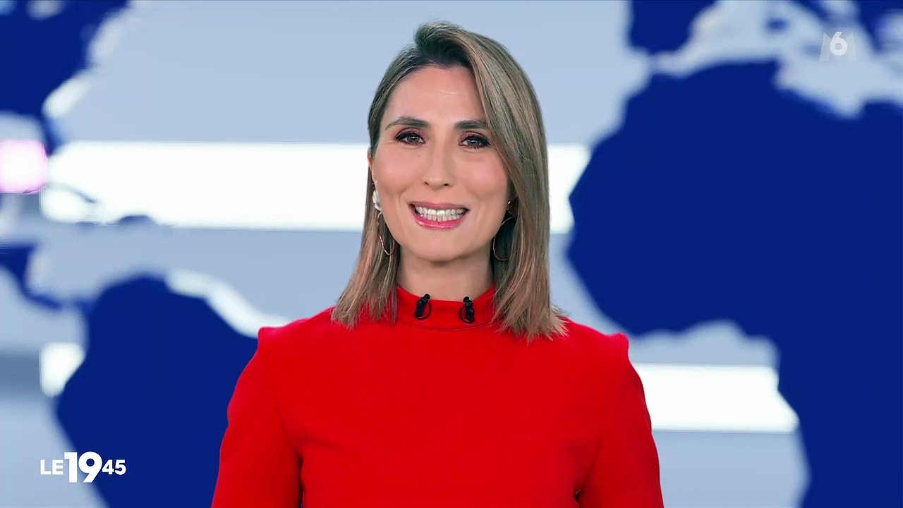 Extrait du « 19.45 » de M6 diffusé le 31 décembre 2025 où Cyrielle ...
