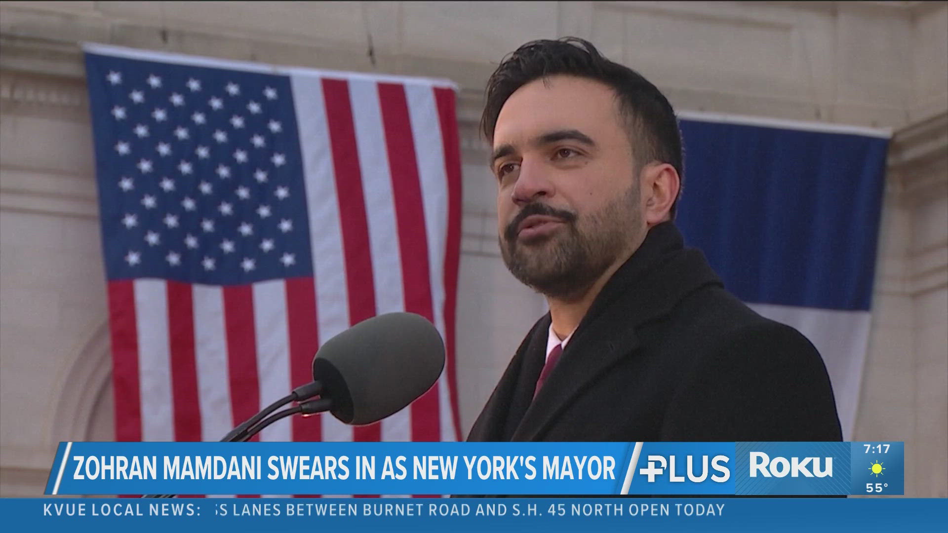 New York mayor Mamdani delivers speech after inauguration