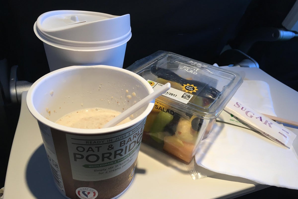 British Airways cuts business class breakfast from eight routes
