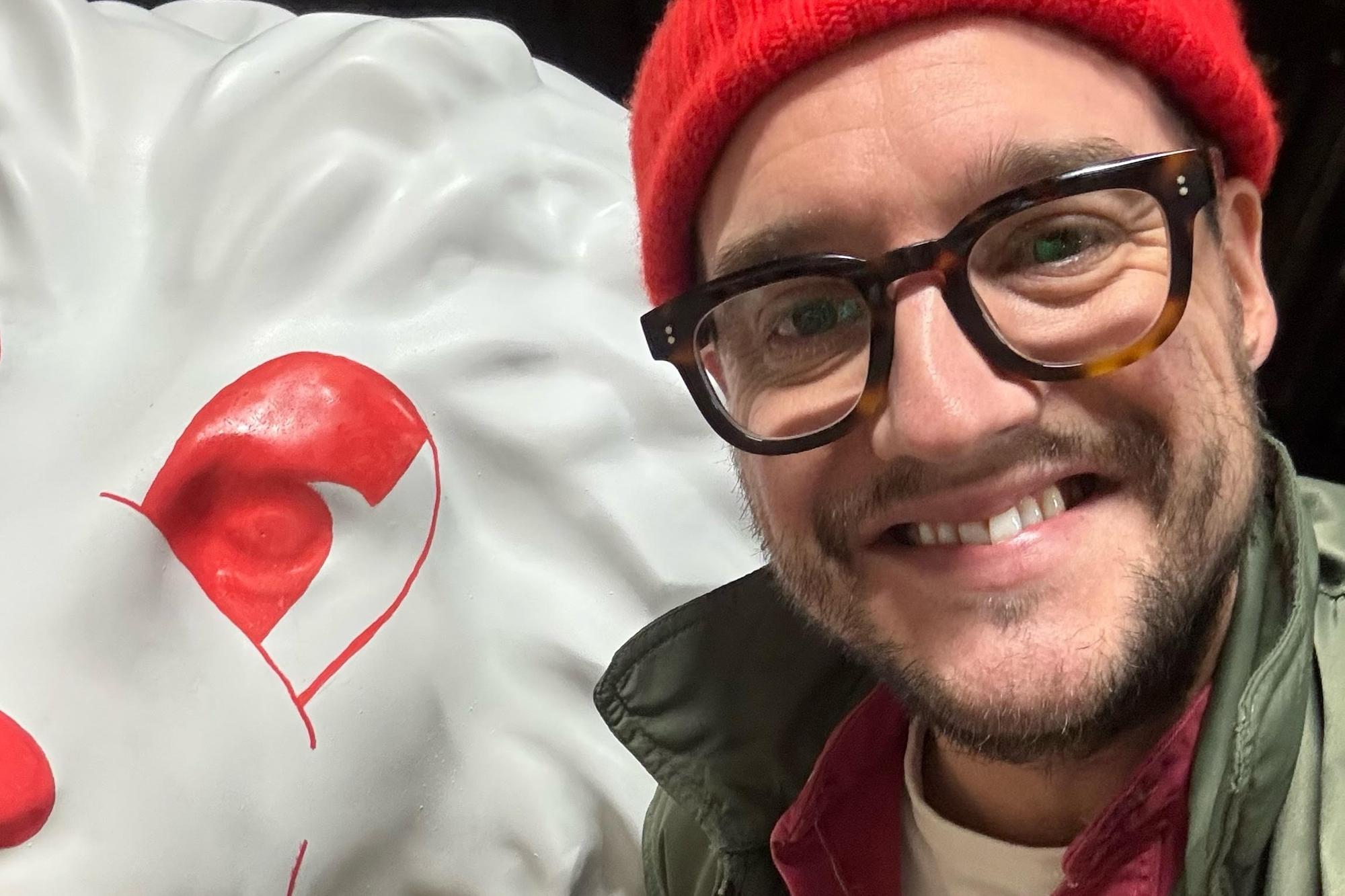 Artist Rob takes pride in his latest commission