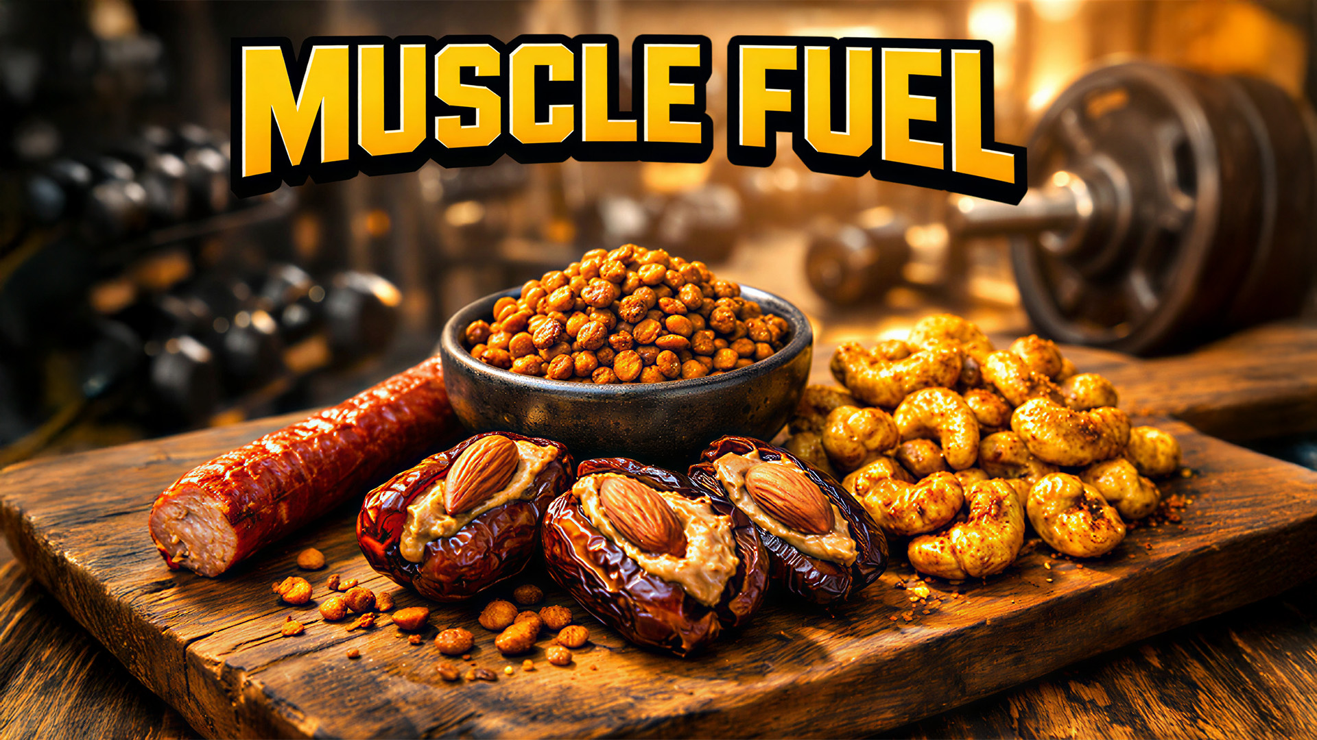 Top 5 snack choices for muscle growth and energy