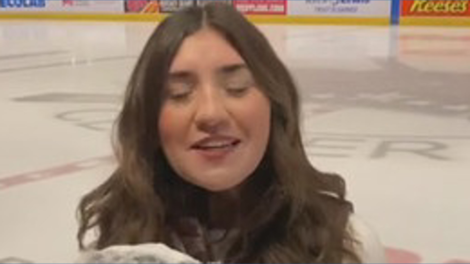 Hershey Bears teddy bear toss on Sunday