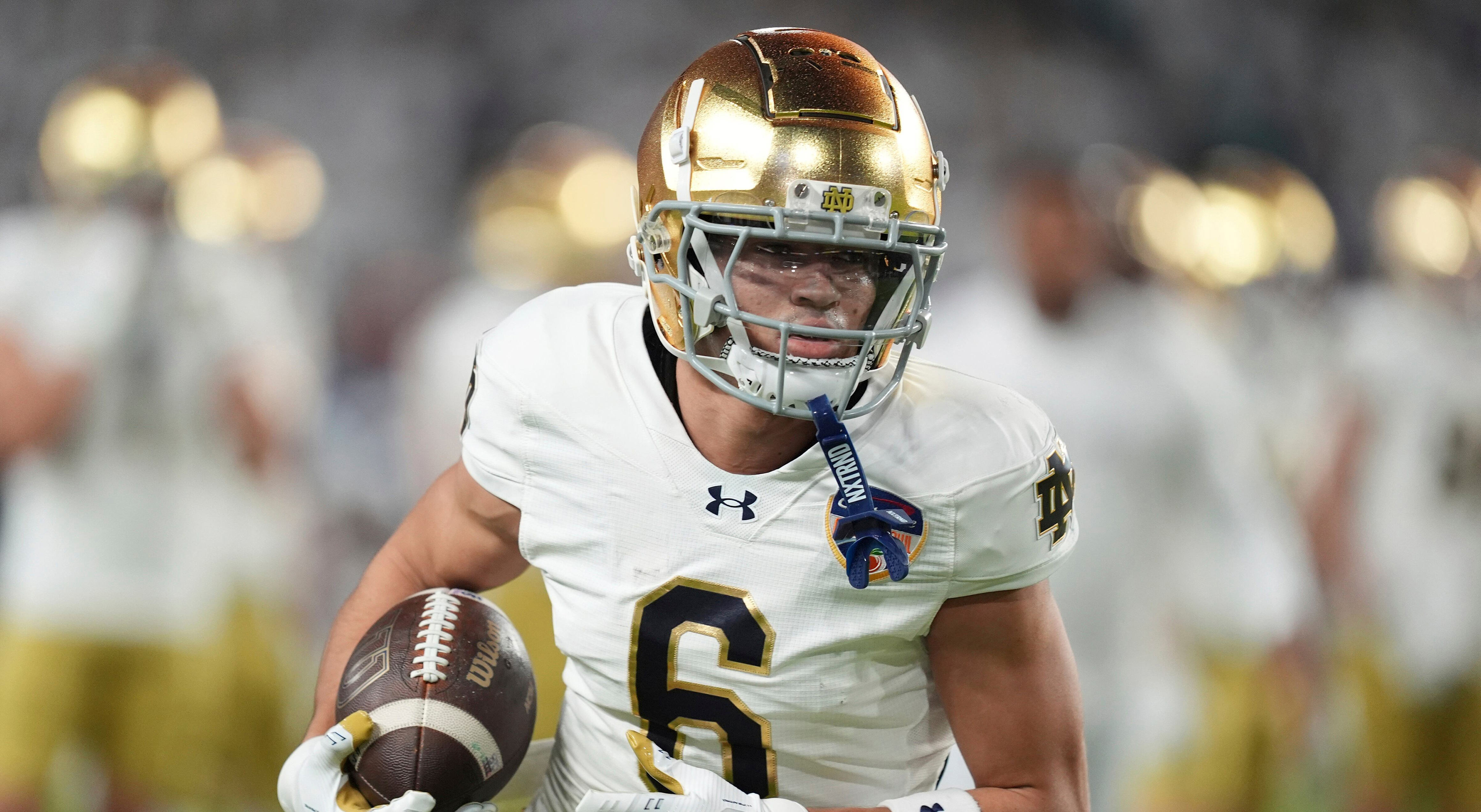 Notre Dame wide receiver Jordan Faison to drop lacrosse, focus on football