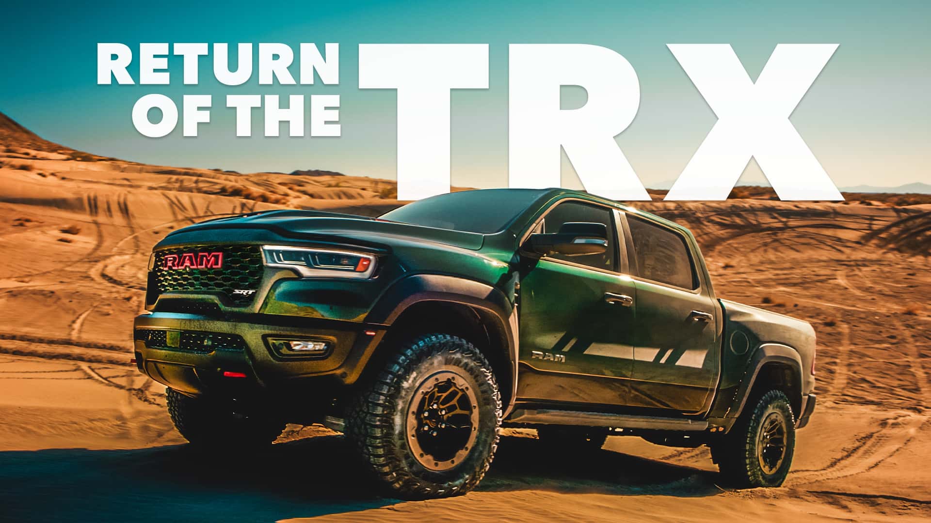 2027 Ram TRX revealed: Now with 777 horsepower