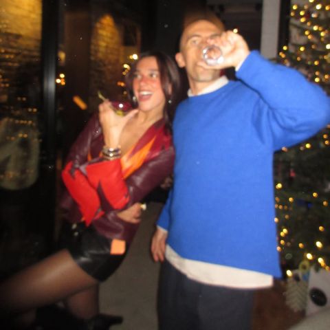 Dua Lipa looks like literal fire in a plunging flaming leather top and ...