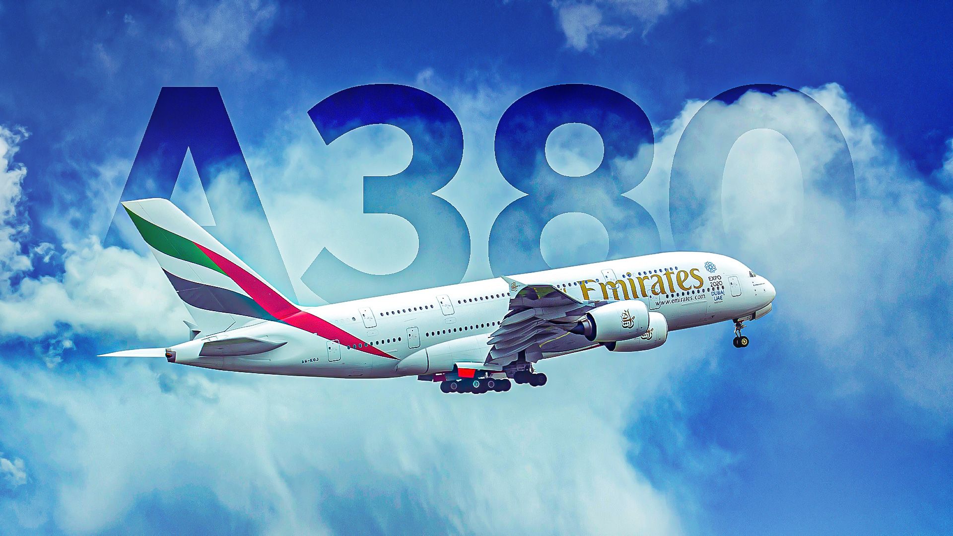 Emirates Airbus A380 returns to London due to gear door issues