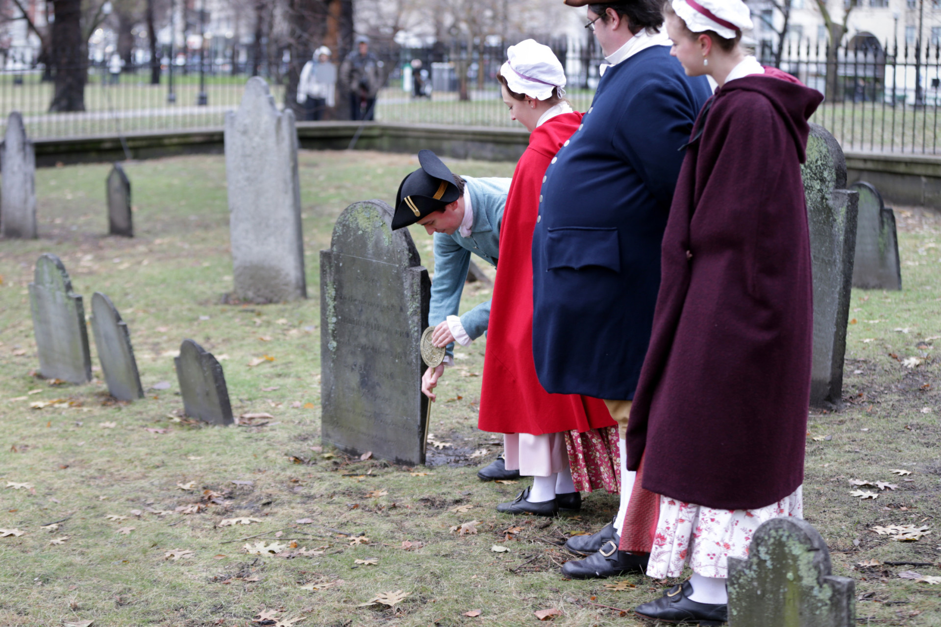 What were funerals like in the American colonies?