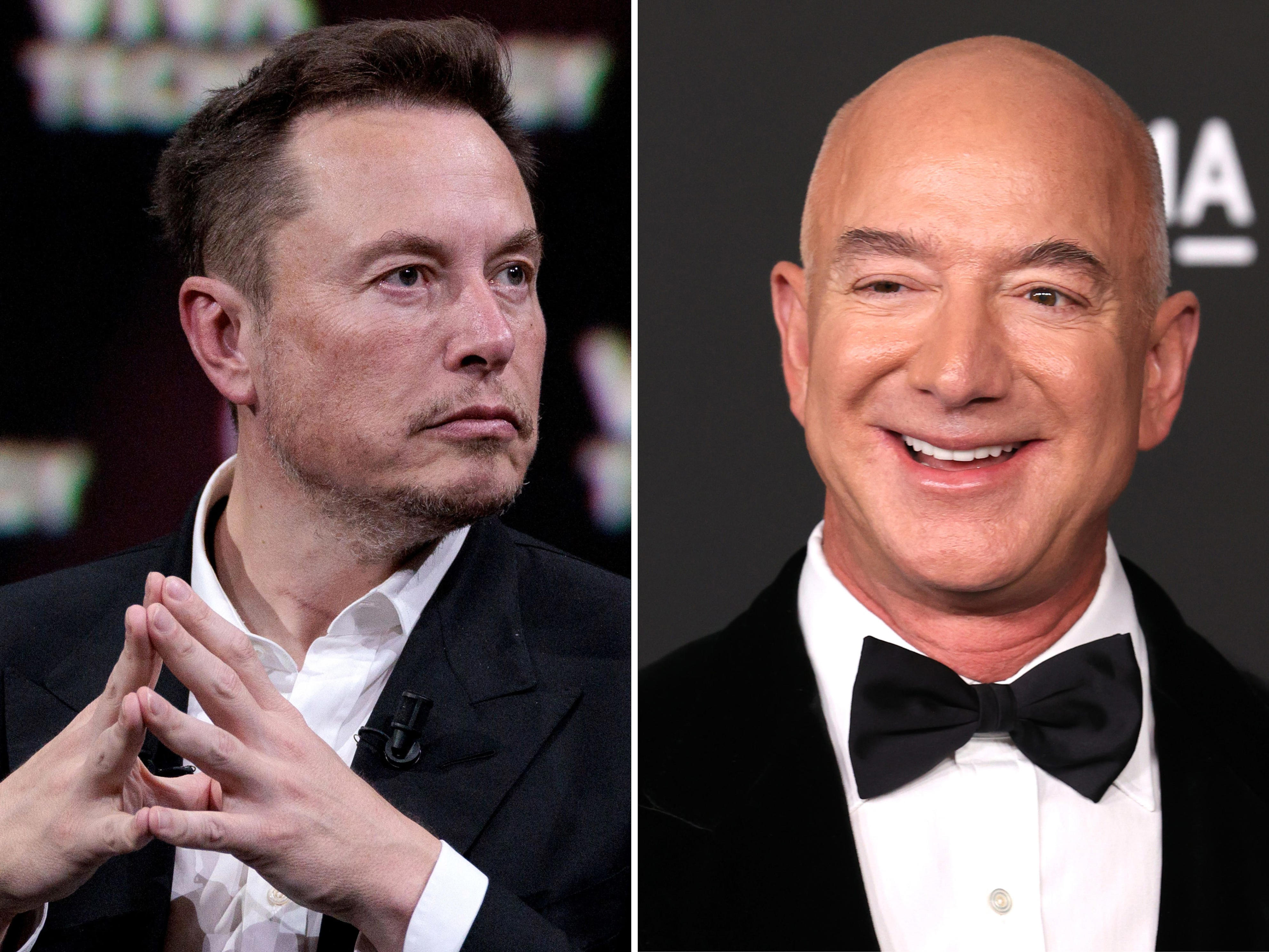 The world's 10 wealthiest people are worth more than Amazon after ...