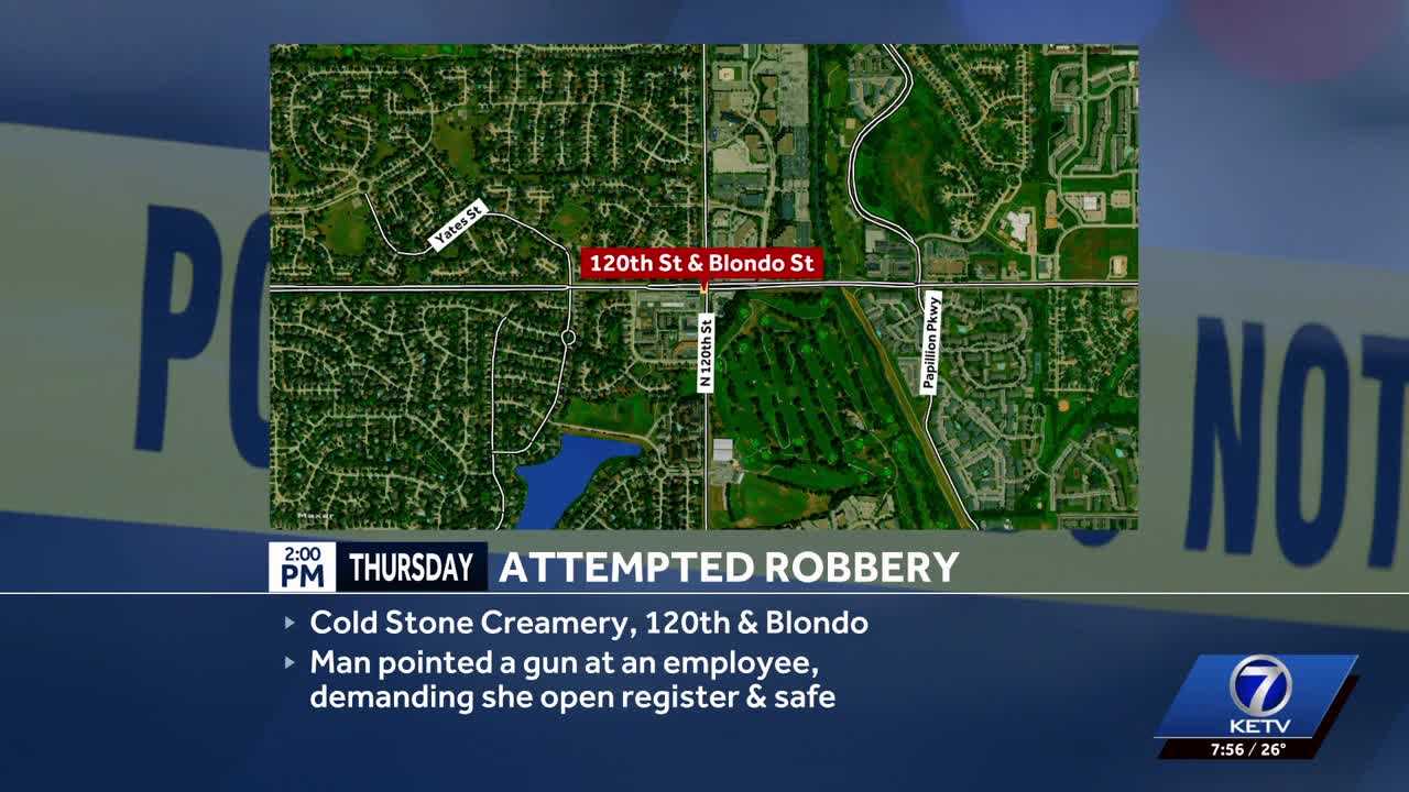 Omaha police investigating attempted robberies at Pizza Hut, Cold Stone ...