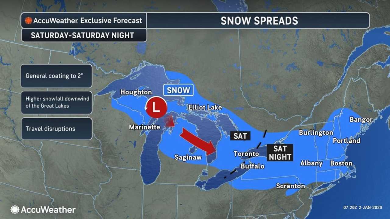 New snow chances ahead as separate systems sweep through: Here's latest