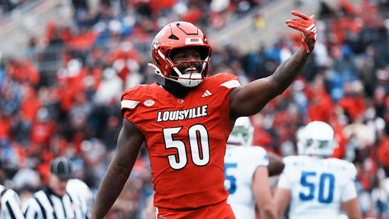 Louisville DE Clev Lubin returning for 2026 season