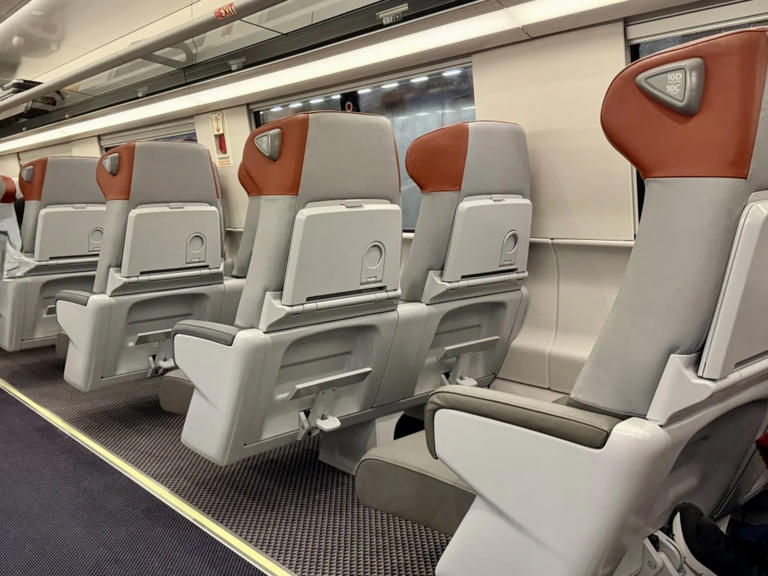 First impressions of the new NextGen Acela first class