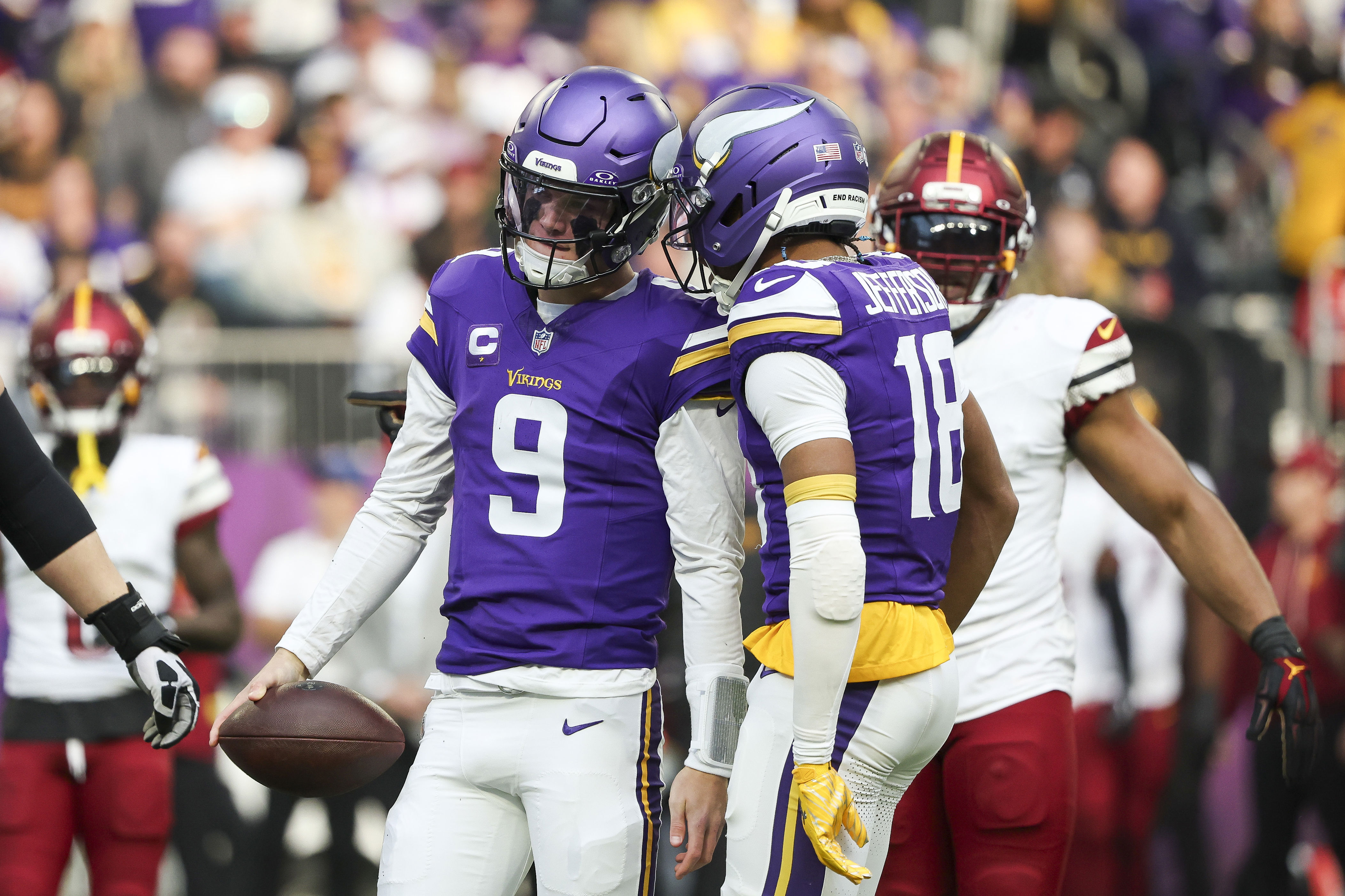 Vikings' Justin Jefferson gets candid on JJ McCarthy's future