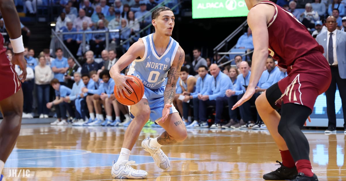 'Stay aggressive' – Hubert Davis, UNC players pushing Kyan Evans to ...