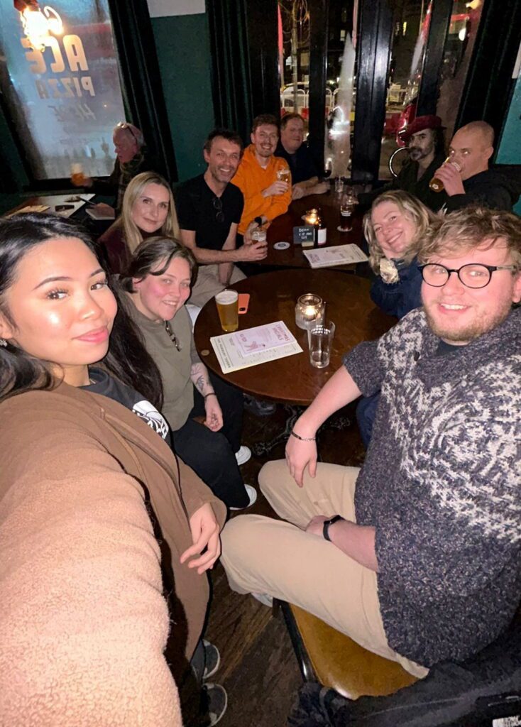 Man invites strangers to sit with him in pubs to let people know they ...