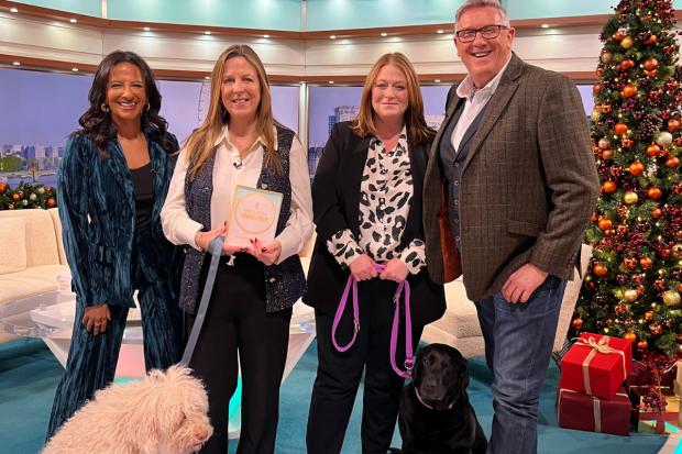 Essex therapy dog charity lands national volunteering award