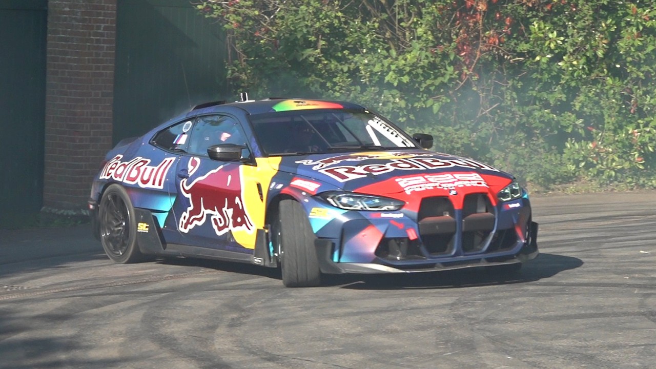 BMW M4 showcasing precision drifting and control