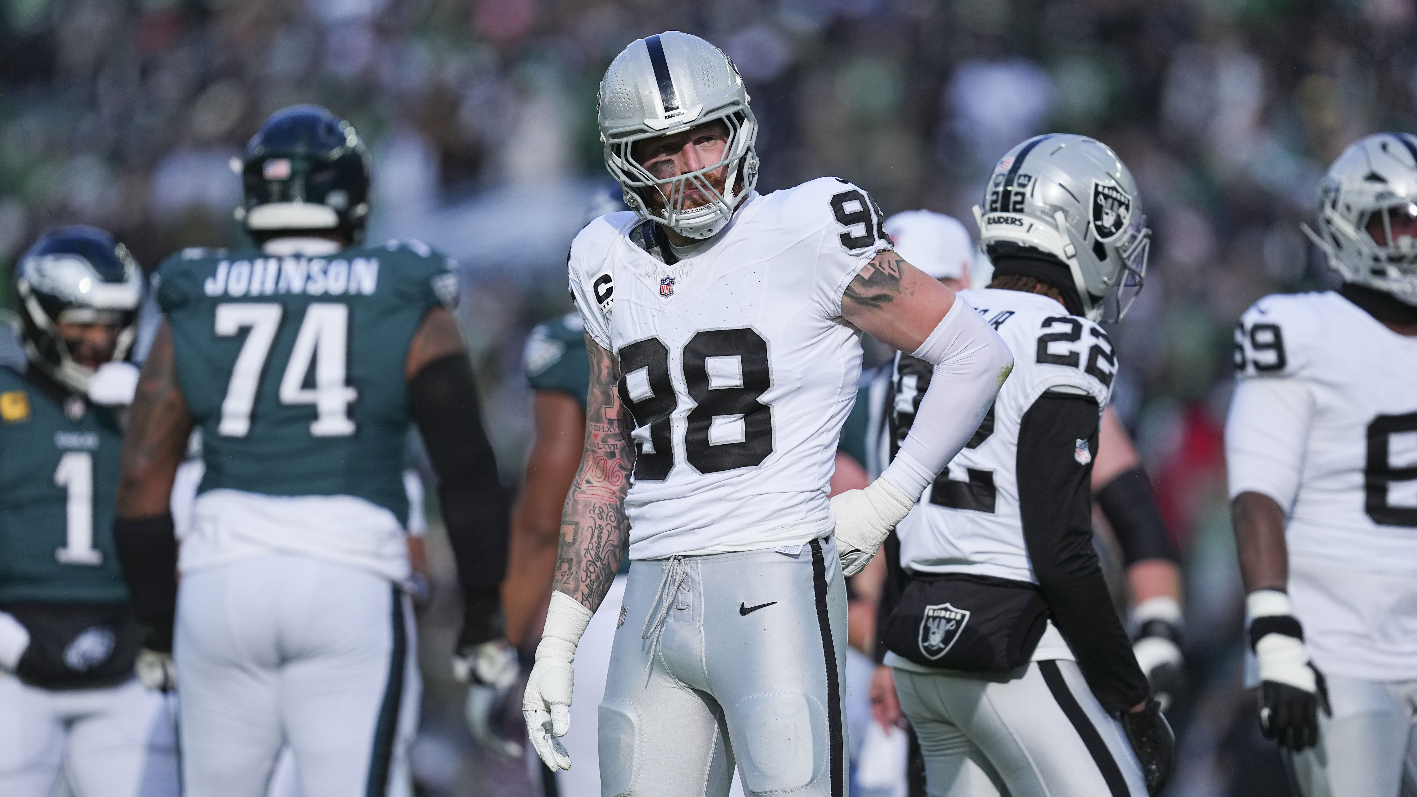 Raiders' Maxx Crosby put on blast for recent actions