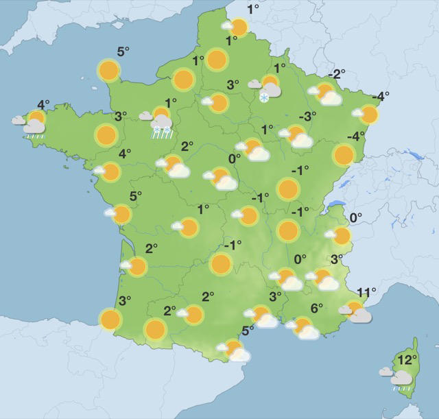 Froid, neige puis pluie : ce qui attend vraiment la France la semaine ...