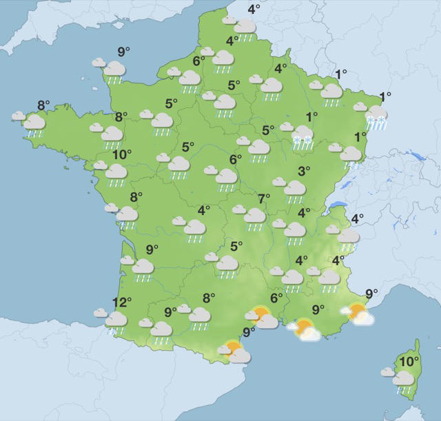 Froid, neige puis pluie : ce qui attend vraiment la France la semaine ...