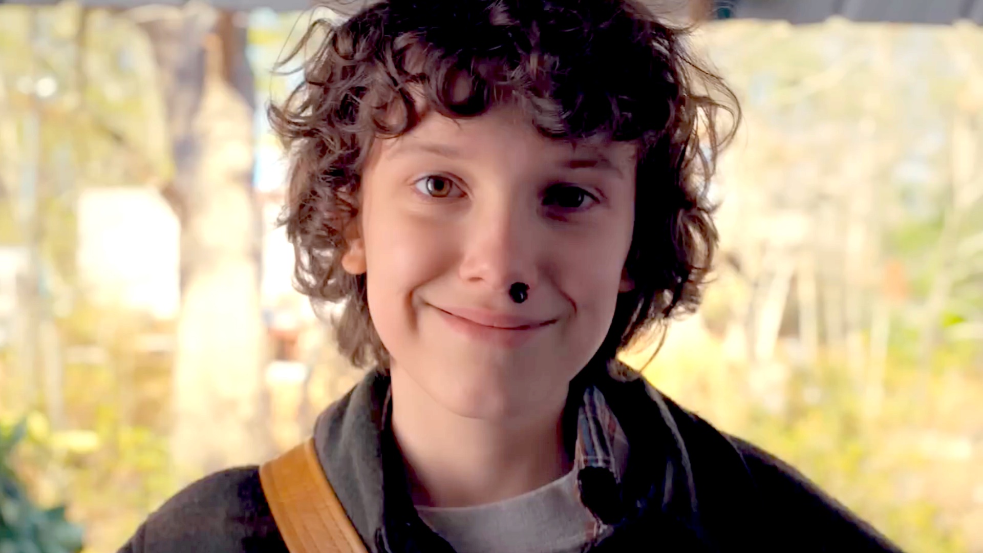 A fun throwback to Stranger Things season 2 bloopers