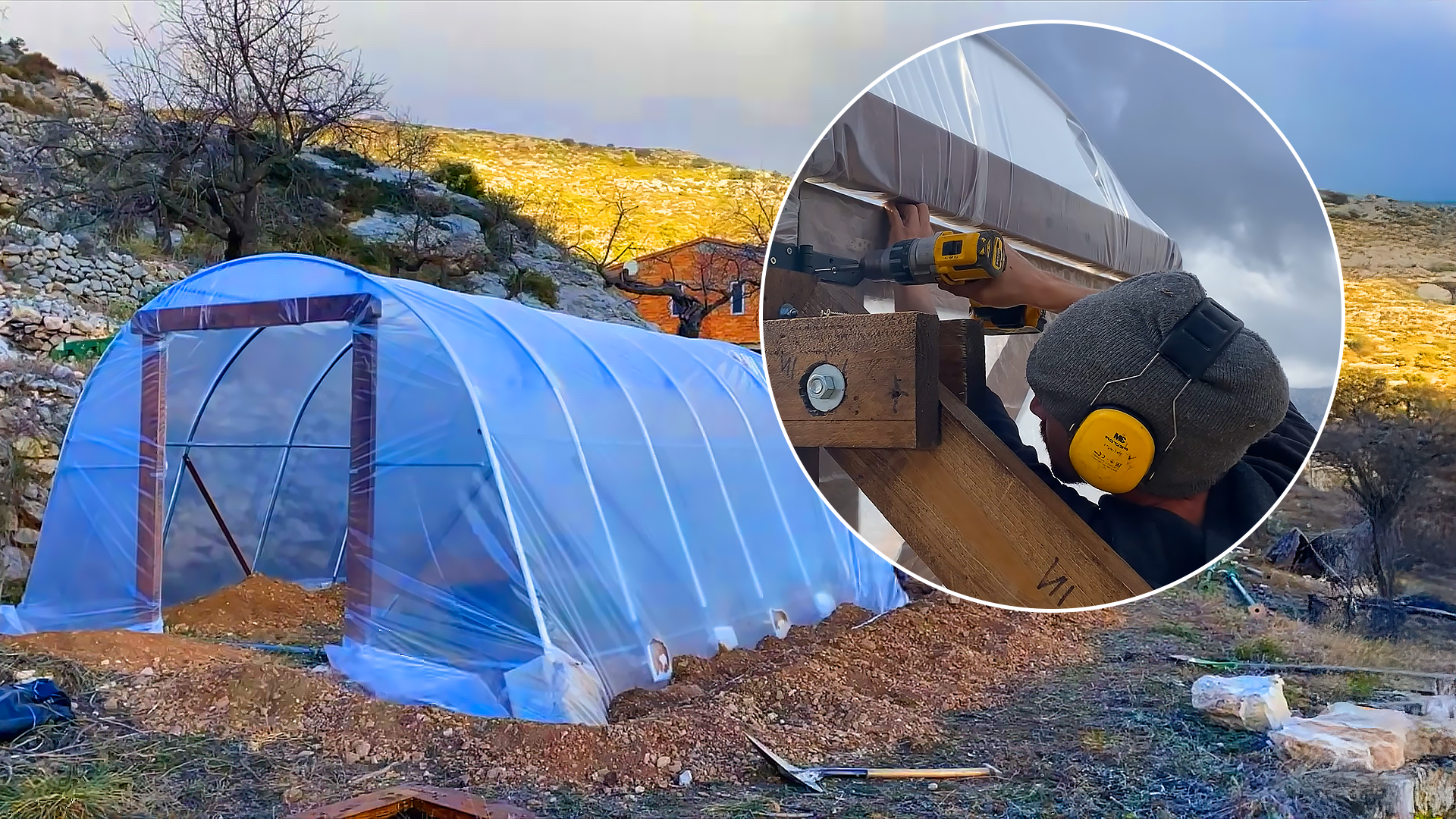 Building a self-sufficient mountain homestead