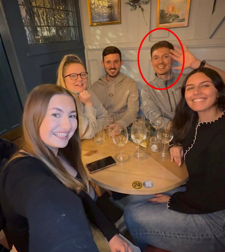 Man invites strangers to sit with him in pubs to let people know they ...