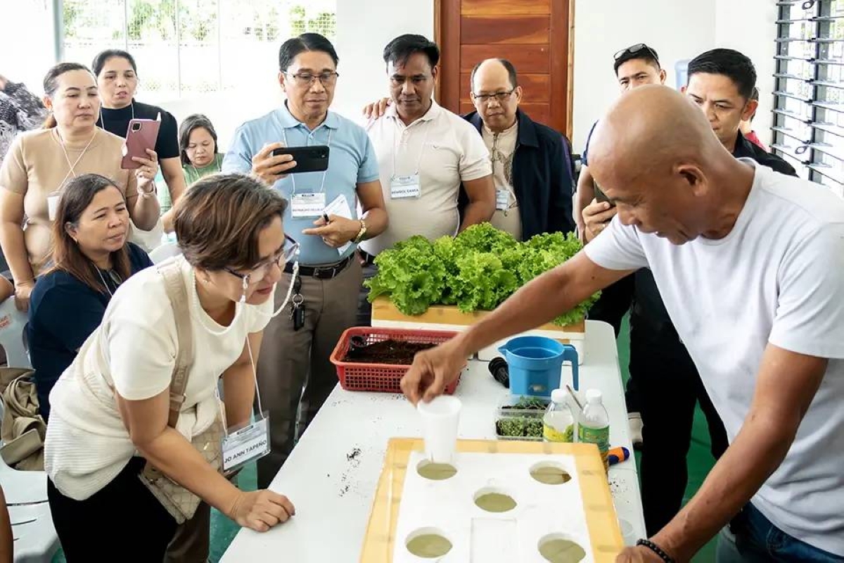 SEARCA, UPLB train educators in sustainable urban farming