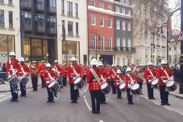 Marching band's 'tremendous honour' to join London's New Year's Day Parade