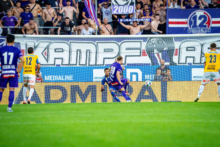 FK Austria Wien mutierte im Herbst wieder zum Stehaufmännchen