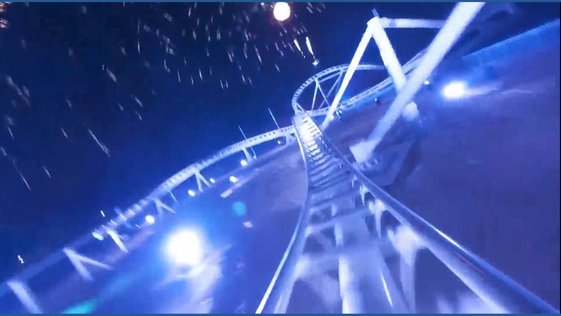 Falcons flight POV at Six Flags Qiddiya City: Front-seat ride on the ...