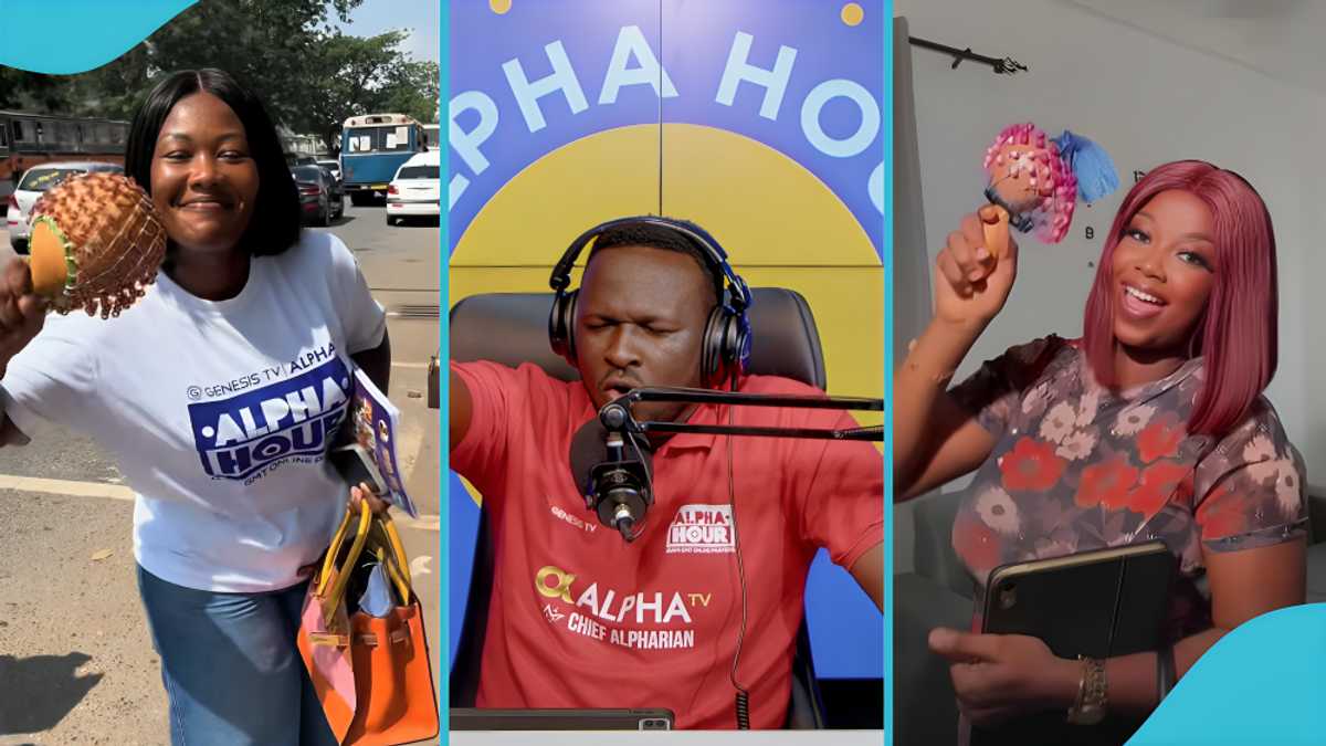 Ghanaians react to Alpha Hour’s signature shekere (maracas) song titled ...