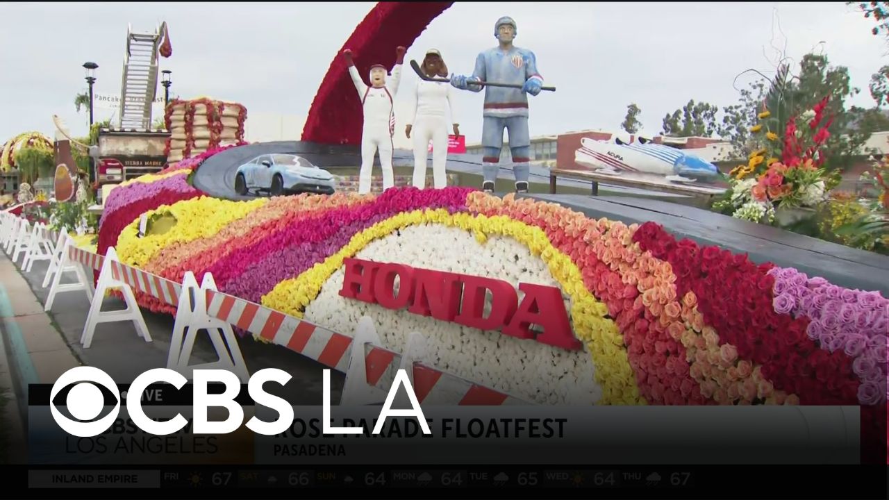 Rose Parade Floatfest offers close-up views of the floats