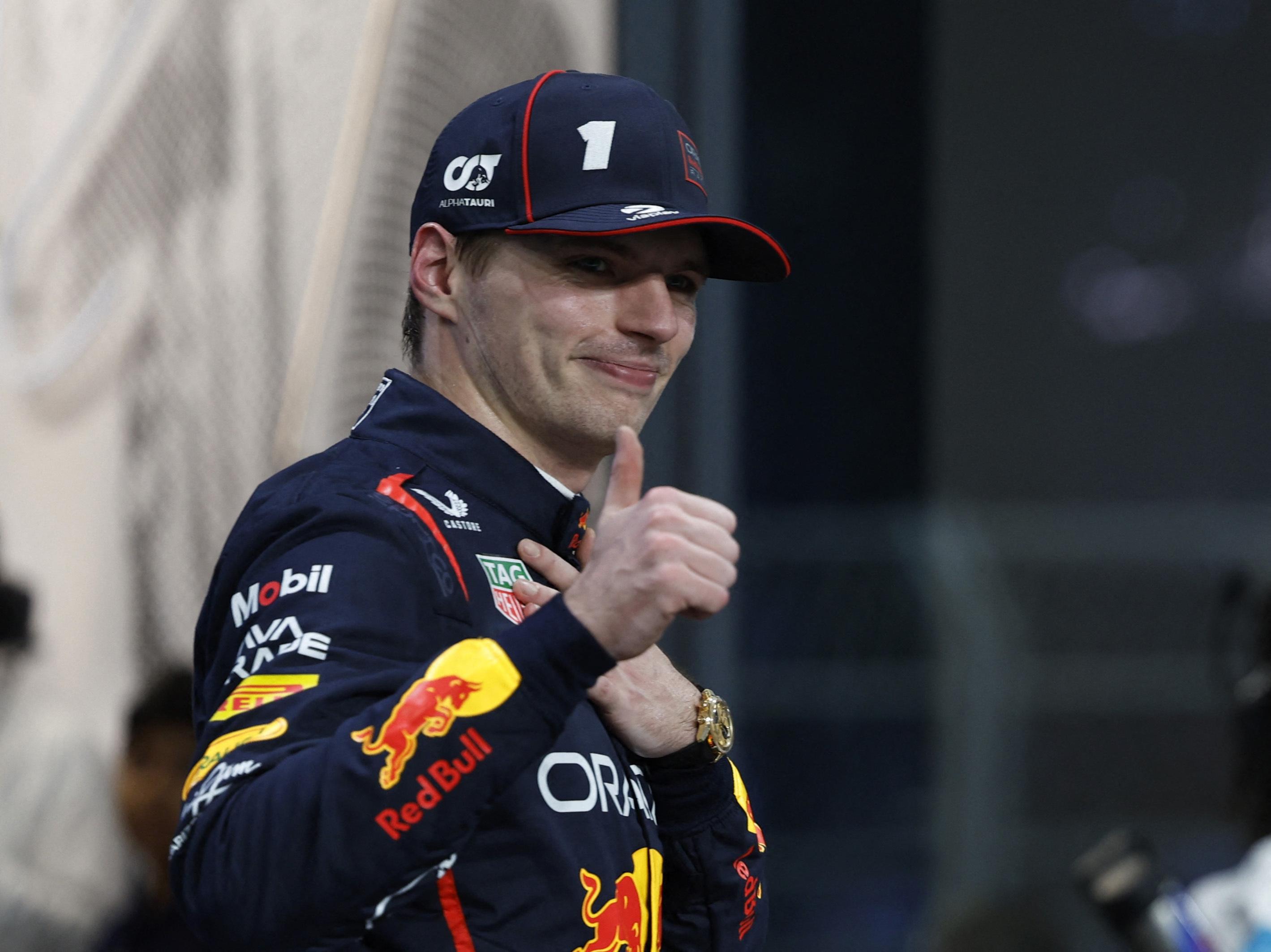 F1: Max Verstappen earns 5th straight driver of year nod