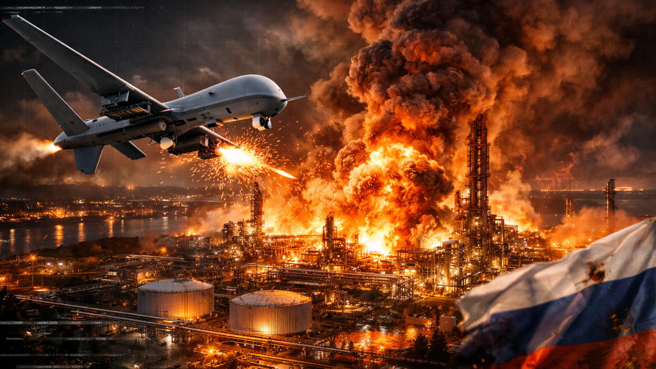 Russia hit hard: Ukraine destroys refineries, depots, and bases overnight