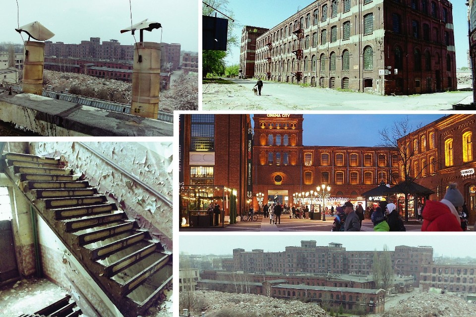 Manufaktura na zdjęciach z ostatnich 20 lat! Ale tam się zmieniło! Kto ...