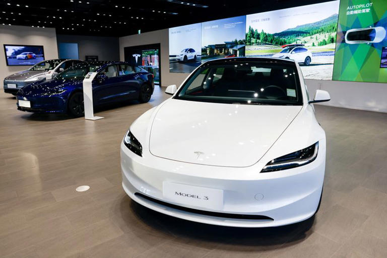 Tesla loses EV crown to China's BYD as competition, tax credit expiry ...