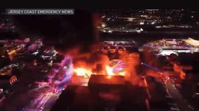 Huge NJ warehouse fire rains ash onto homes, prompting air quality concerns