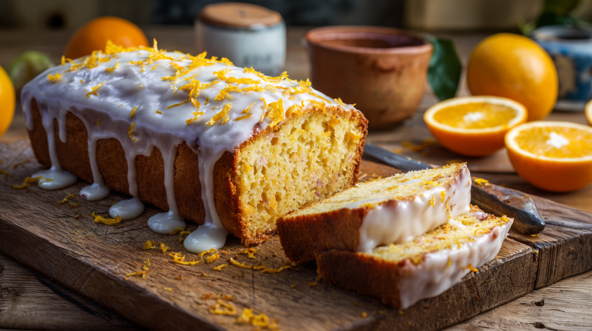 Bright, sweet, and simple: Chocolate-orange pound cake