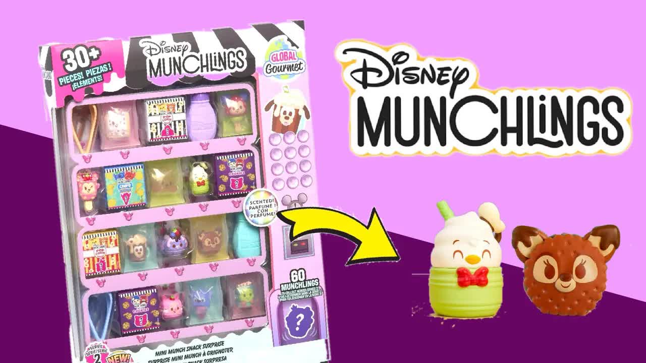 Disney Munchlings Mini Munch Snack Surprise Unboxing l Super Cool Color ...